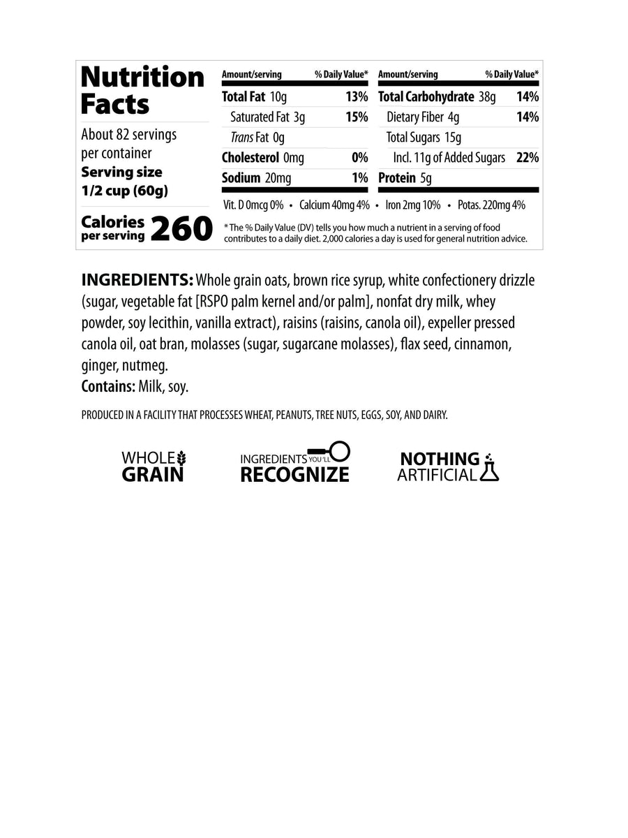 Granola | Bulk Drizzled Cinnamon Roll - $5.99 per lbs – Erin Baker's®